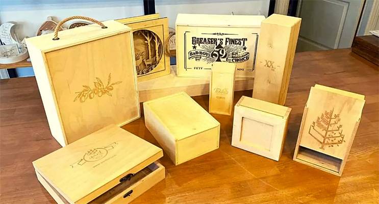 Custom Wooden Boxes | Luxury Wooden Packaging | Wooden POS